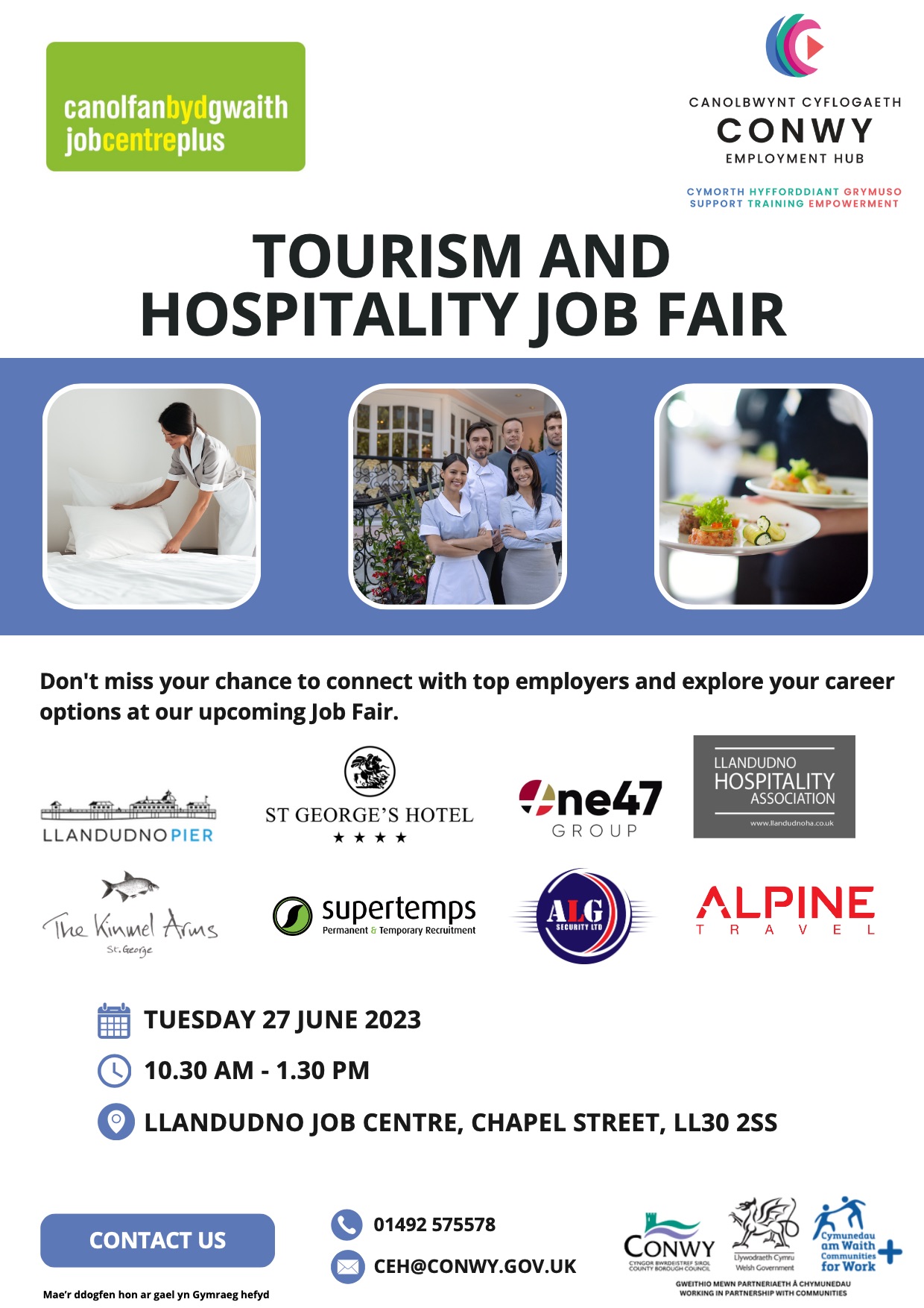 Meet Jayne at the Hospitality & Tourism Jobs Fair - Supertemps
